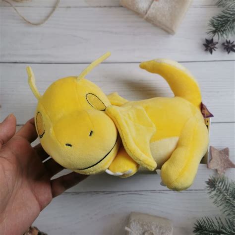 日版 Pokemon 精靈寶可夢 快龍 毛絨公仔 睡覺姿勢 睡眠娃娃 趴姿公仔 玩偶 口袋怪獸 神奇寶貝 恐龍玩具 蝦皮購物