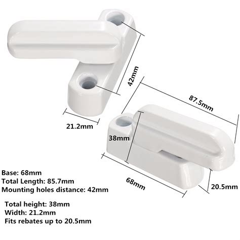 Zinc Alloy Upvc Aluminum Window Lock Door Windows Grandado
