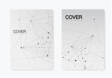 Premium Vector Abstract Polygonal Geometric Shape With Molecule