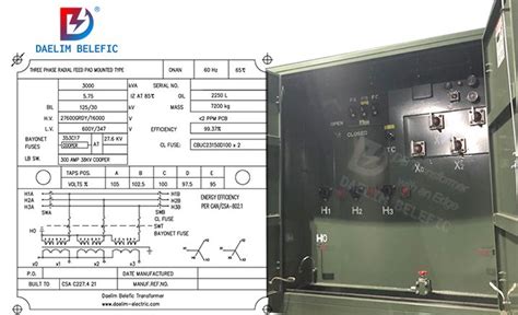 How To Read A Transformer Nameplate Daelim