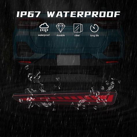 For Toyota Raize 2019 2020 2021 2022 Led Rear Bumper Reflector Light