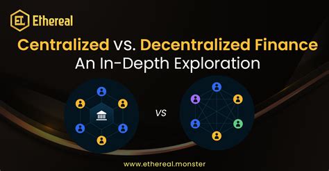 Centralized Vs Decentralized As Blockchain Technology And By
