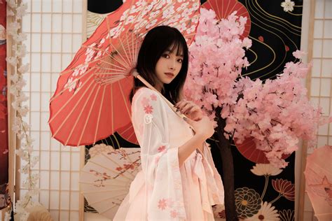 艺图语 20240113 日式和服 叶耶耶耶耶 微图坊