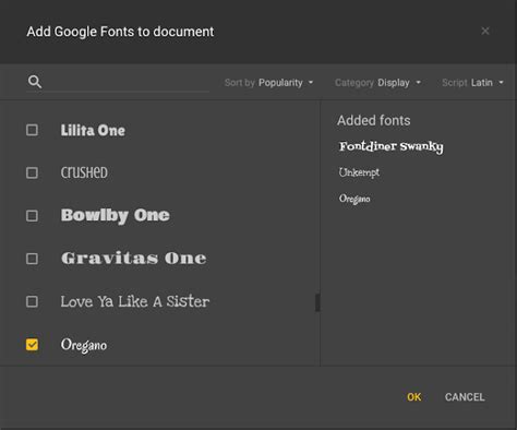 Choose A Font Google Web Designer Help