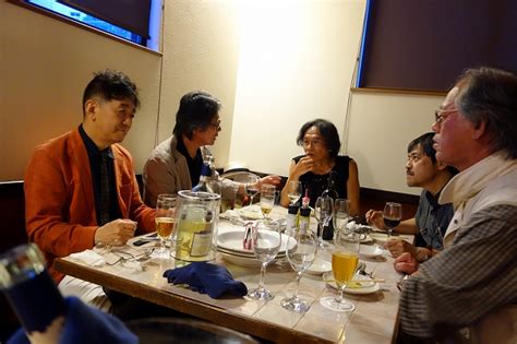 久しぶりに岩成達也さんを囲んで 森のことばことばの森
