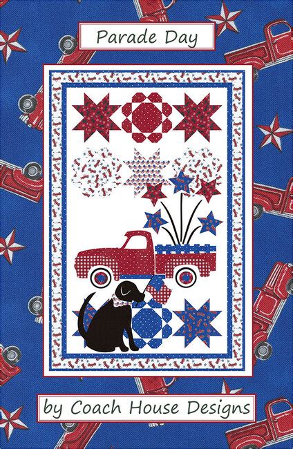 Coach House Designs Flag Day Quilt Pattern 123stitch