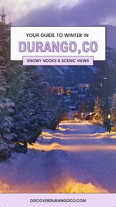 Durango Colorado Winter Artofit