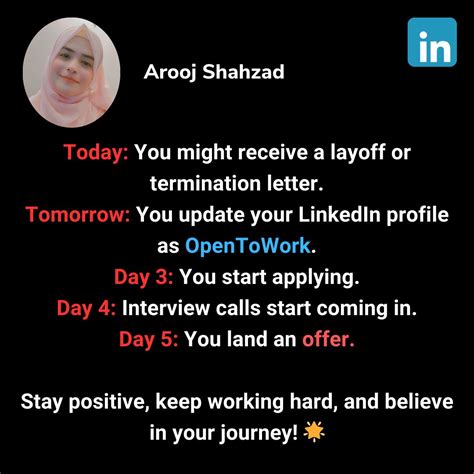 Arooj Shahzad Posted On Linkedin