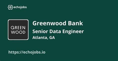 Greenwood Bank Is Hiring Senior Data Engineer Atlanta Ga Sql Python Aws Ratltechjobs