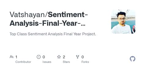 Github Vatshayan Sentiment Analysis Final Year Project Top Class