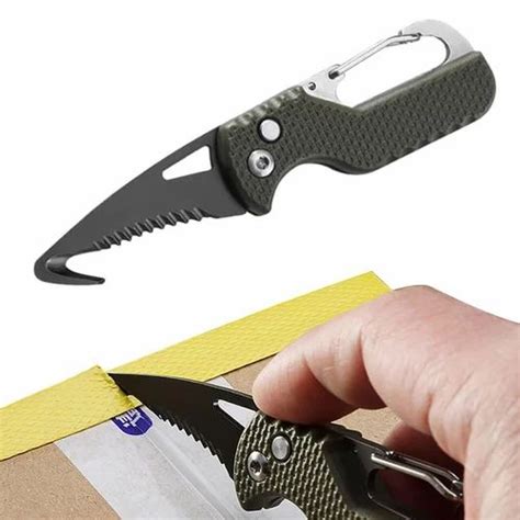 Stainless Steel Pocket Multitool Cutterbottle Opener Hook Tip Design