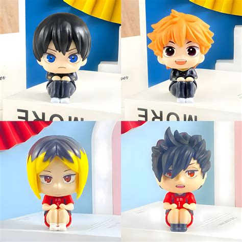 10cm Anime Haikyuu Action Figure Q Version Big Head Doll Kozume Kenma