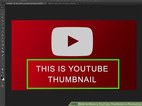 How To Make A Youtube Thumbnail In Photoshop 6 Steps