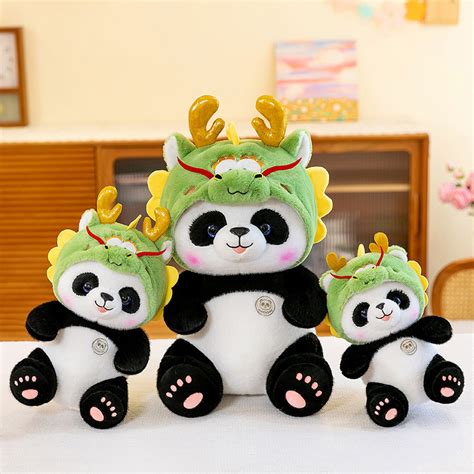Cute Panda Dragon Plush Doll Dorismile