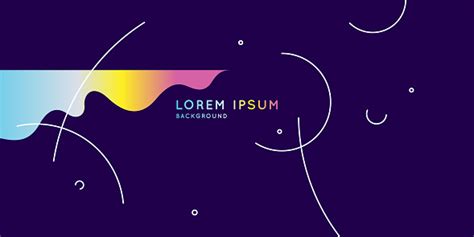 최신 유행 추상적 인 배경입니다 비정질 형태와 선의 구성 0명에 대한 스톡 벡터 아트 및 기타 이미지 0명 개념 구도