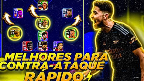 AS MELHORES FORMAÇÕES PARA CONTRA ATAQUE RÁPIDO NO EFOOTBALL 2023