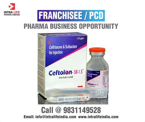 Ceftriaxone Sodium Sulbactam Injection 15 Gm At ₹ 16500vial Of 1000