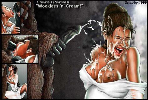 Rule 34 1990s 1999 20th Century A New Hope Bukkake Chewbacca Cum Interspecies Princess Leia