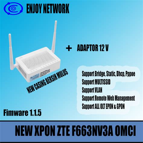 Jual XPON EPON GPON ZTE F663NV3A Shopee Indonesia