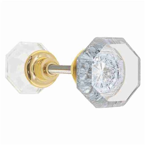 Lacquered Brass Glass Door Knob Bm 8851pl