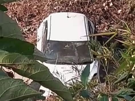 Mandi Pathankot Highway Car Accident Near Gadayada Turn Driver Safe