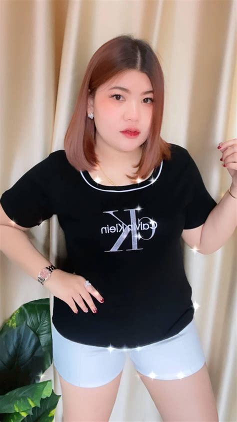 เสื้อยืดสาวอวบ สีพื้น แขนสั้น ปักแฟชั่น ร้านนายหญิง Thaipick