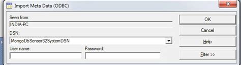 How To Connect To Mongodb From Datastage Using Odbc