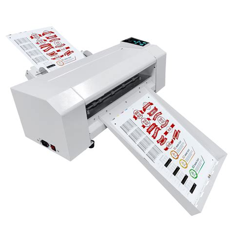 350 Mini Desktop A3 Automatic Sheet Fed Digital Label Cutting Machine Sheet Label Kiss Cutter