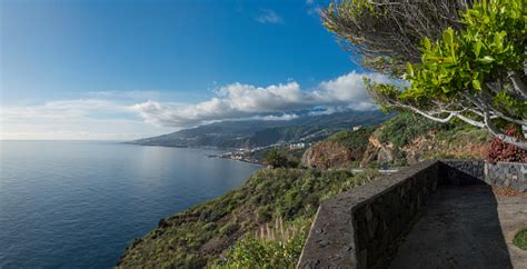 카나리아 제도의 라 팔마 와 바다를 볼 수 있습니다 푸른 하늘 배경 칼데라에 대한 스톡 사진 및 기타 이미지 Istock