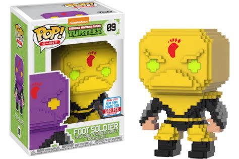 Funko Pop Animation 8 Bit Teenage Mutant Ninja Turtles Foot Soldier