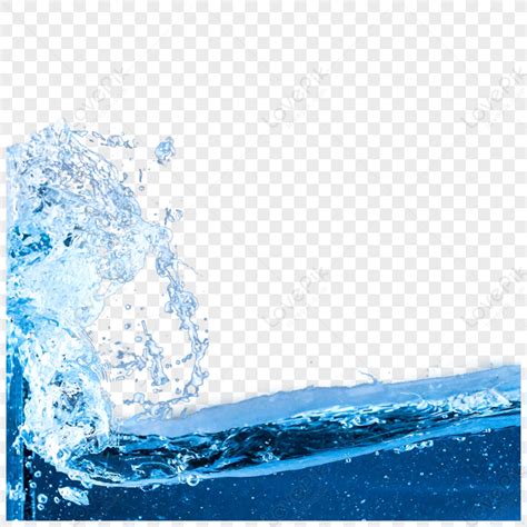 라이트 블루 워터 스플래쉬 사진 물 일러스트튀다튀김 Png 일러스트 무료 다운로드 Lovepik