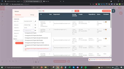 Database Name As A Parameter For The Notion Node Questions N8n