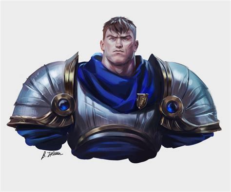 Garen And His Sad Armor By Bich Hoan Lolfanart