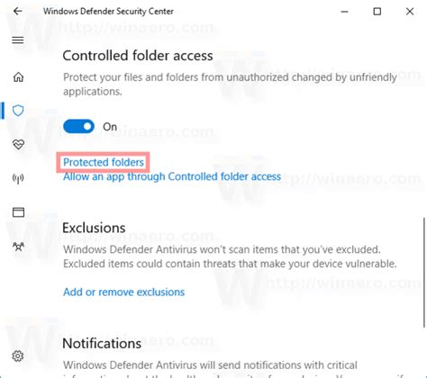 Enable Controlled Folder Access In Windows