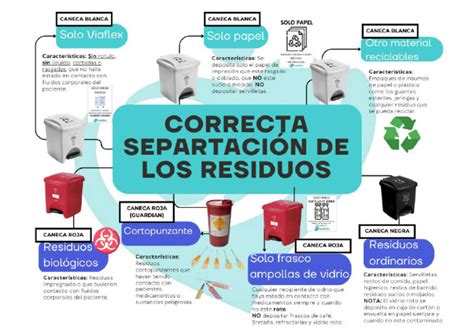 Gráfico Mapa Mental Correcta Separación De Los Residuos Pdf