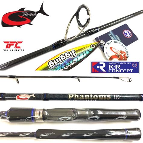 G Tech Phantom Jig Spinning Rod Shopee Malaysia