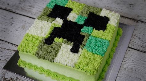 Minecraft Birthday Cake In The Way You Love Youtube