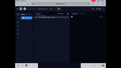Write A Python Interpreter In Two Lines Of Code Youtube