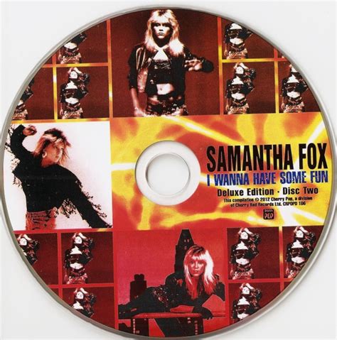 Samantha Fox I Wanna Have Some Fun America Dvd