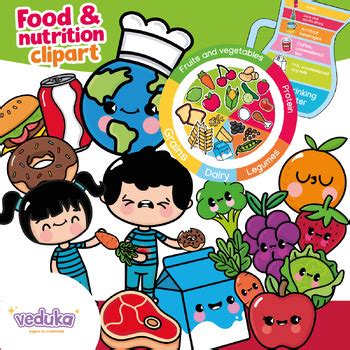 Food And Nutrition Healthy Eating Clip Art By Veduka Tpt
