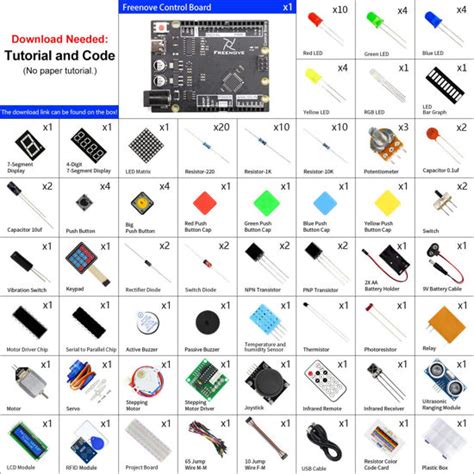 GetUSCart Freenove RFID Starter Kit V2 0 With Board V4 Compatible With Arduino IDE 267 Page