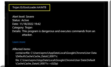Gootloader Malware Removal