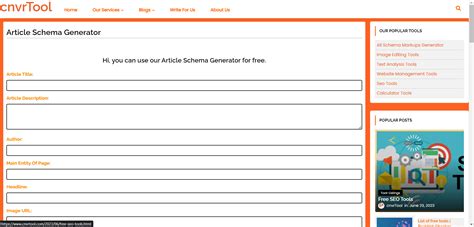 Article Schema Markup