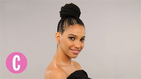 Braided Bun Hairstyles For Black Hair Easy Braid Haristyles