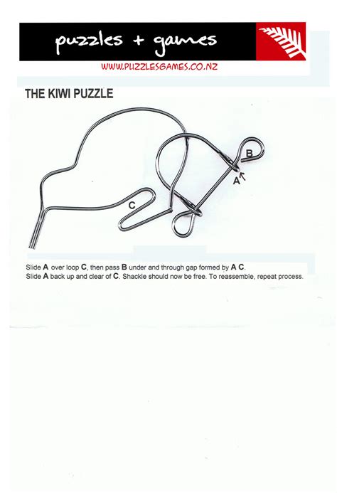 Kiwi Puzzle Puzzles Games Solutions Tarata Manufacturers And
