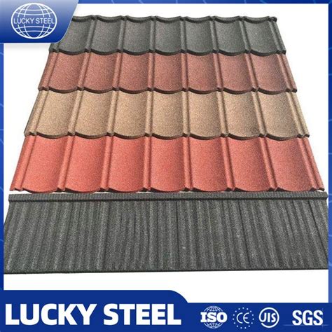 Factory Price Stone Coated Steel Roofing Tile China Stone Coated And