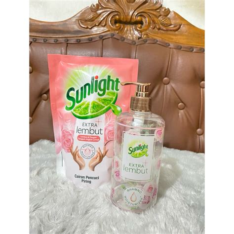 Jual Sunlight Extra Lembut Free Botol Shopee Indonesia