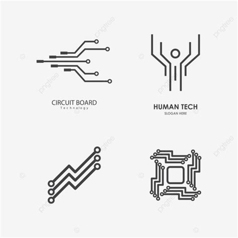 Circuit Technology Chip Logo Innovation Vector Chip Logo Innovation