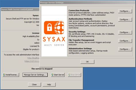 Sysax Multi Server Latest Version Get Best Windows Software