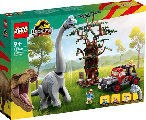 Lego 76960 Jurassic Park Brachiosaurus Discovery Building Toy Set